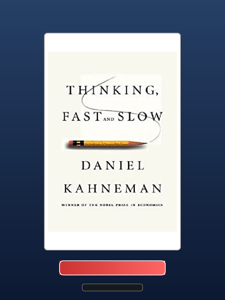 Thinking Fast and Slow Test Bank Available Instantly | PDF | Multiple ...