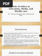 Medical Ethics: Principles and Dilemmas | PDF