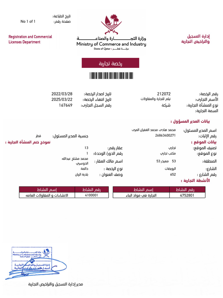 Commercial Permit | PDF