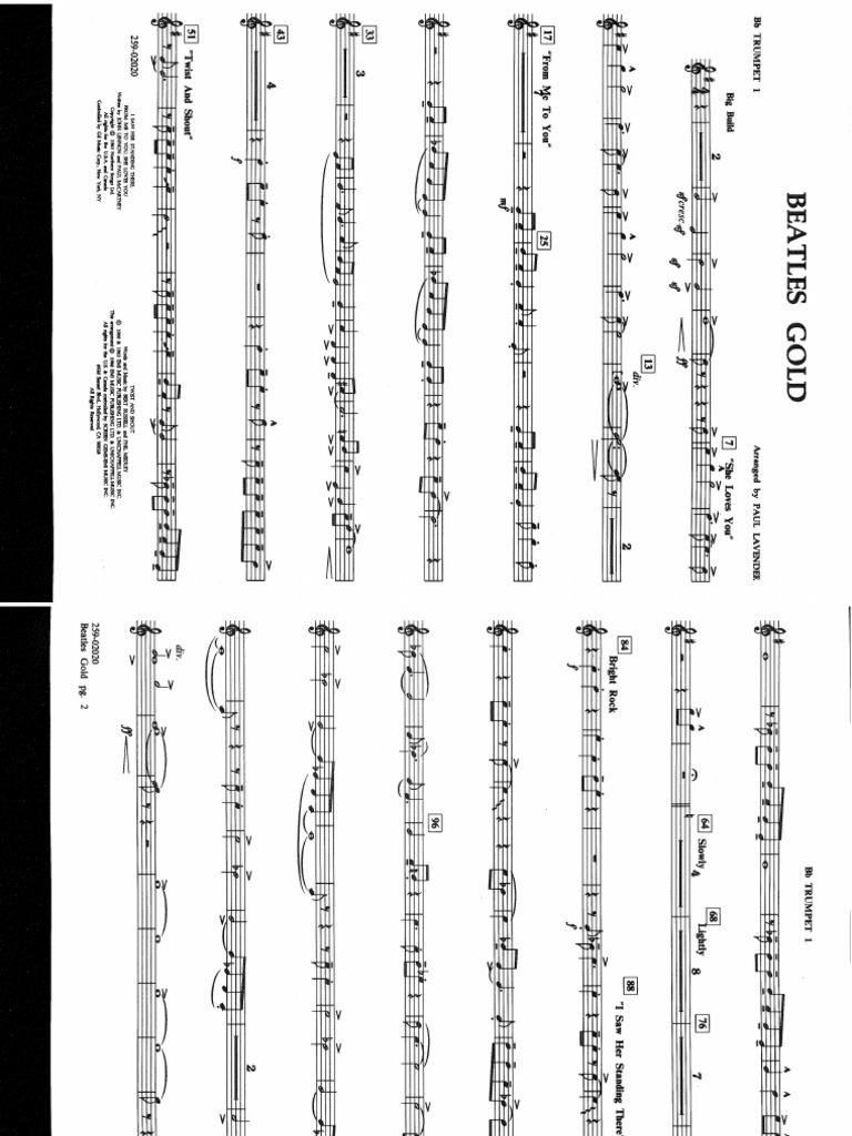 Beatles Gold Trumpet | PDF