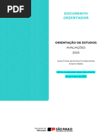 Matriz ENEM 2025 Checklist Estudo | PDF