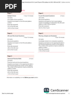 A Levels Physics Syllabus | PDF