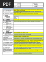 4as DLP Format | PDF | Lesson Plan | Educational Assessment