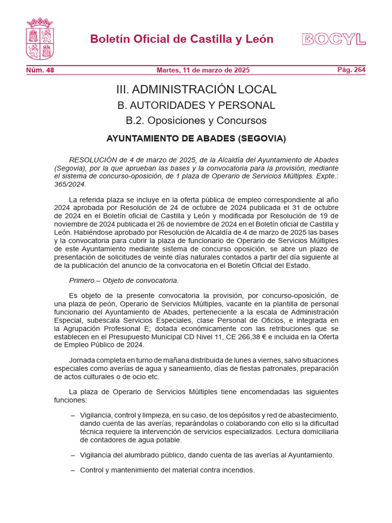 Bocyl D 11032025 40 | PDF | Gobierno