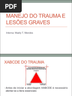 Protocolo XABCDE para Atendimento de Emergencia | PDF
