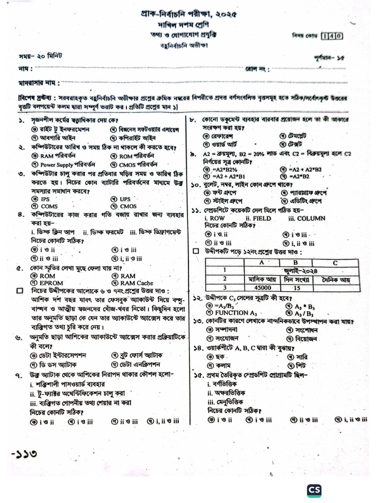 Ict MCQ Only | PDF