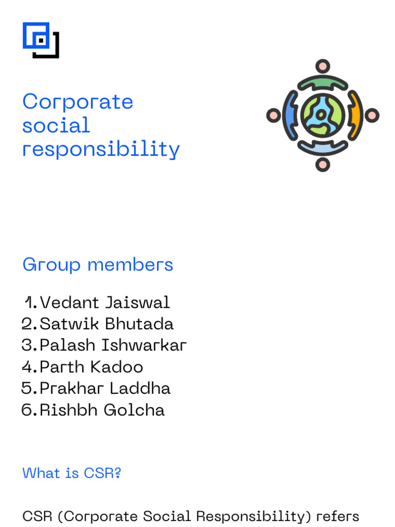 Corporate Social Responsibility | PDF | Corporate Social Responsibility | Natural Environment