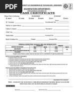 Obtaining Theory Answersheet Photocopy MUHS Form | PDF