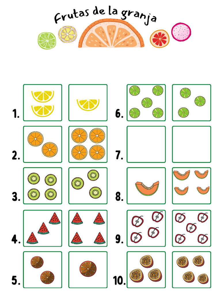 Which Has More Fruits Math Numeracy More or Less Comparison Fruit Math ...