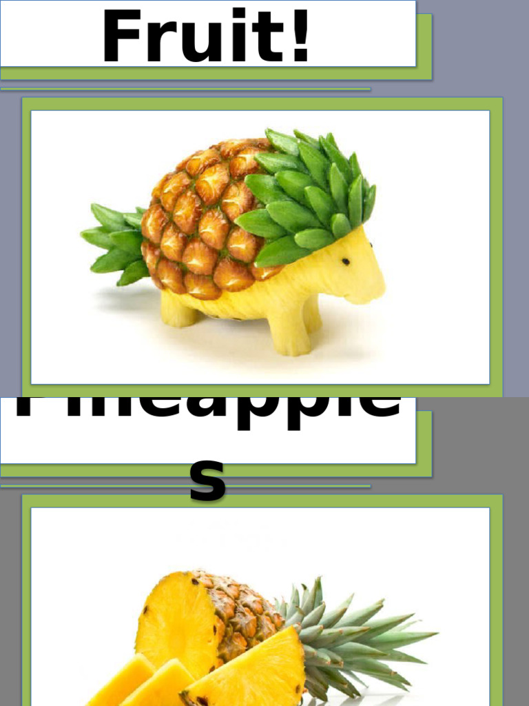 2 1 Fruit Powerpoint Intro | PDF