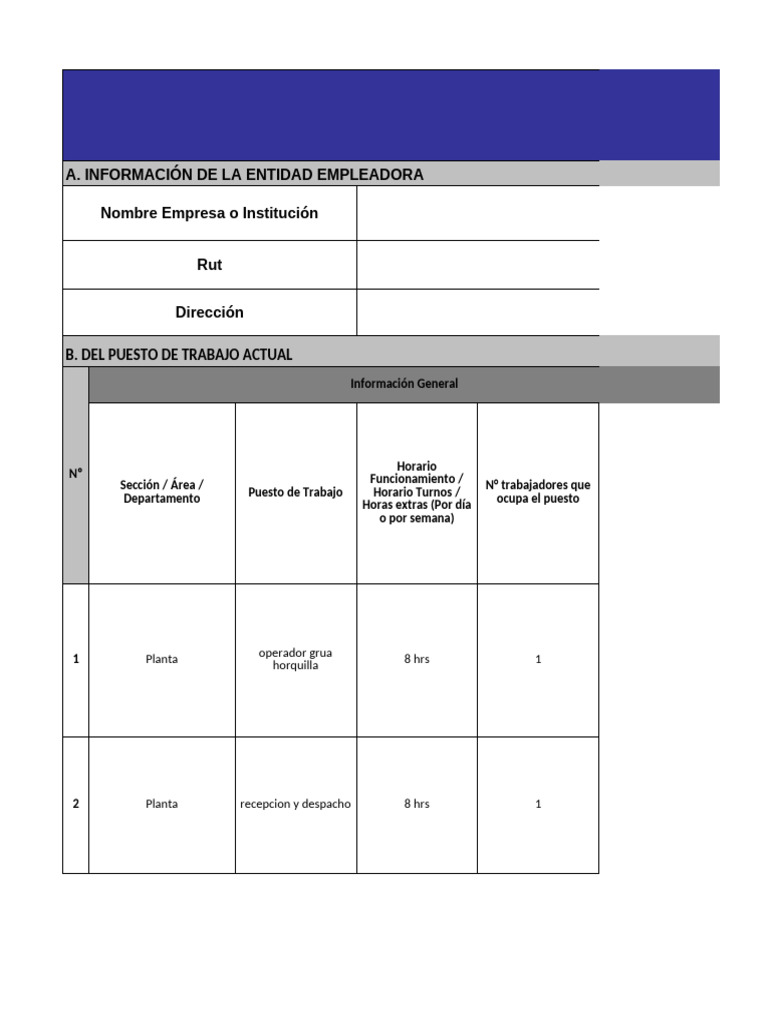 Matriz de Check List Norma TMERT | PDF | Mano | Fuerza