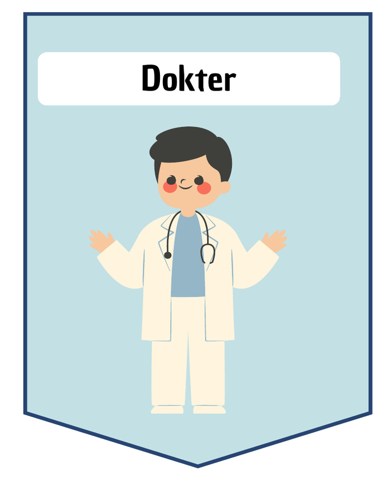 Profesi Hiasan Kelas Bendera Bunting Putih Biru Ilustrasi - 20250705 ...