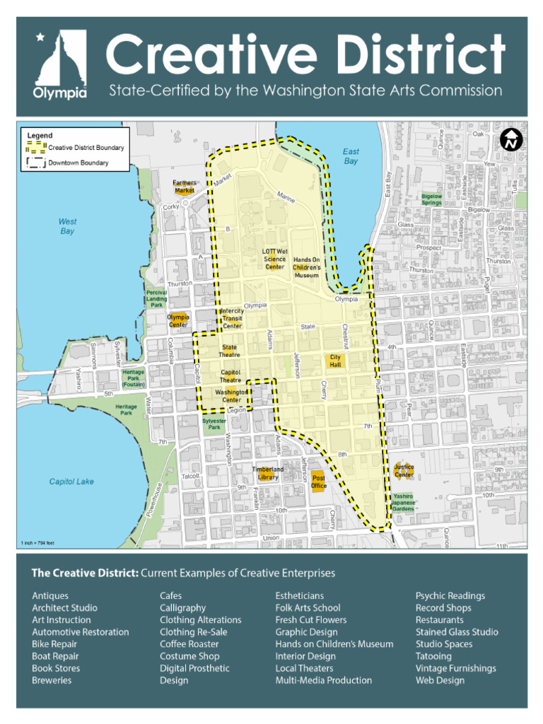 Creative District Map | PDF