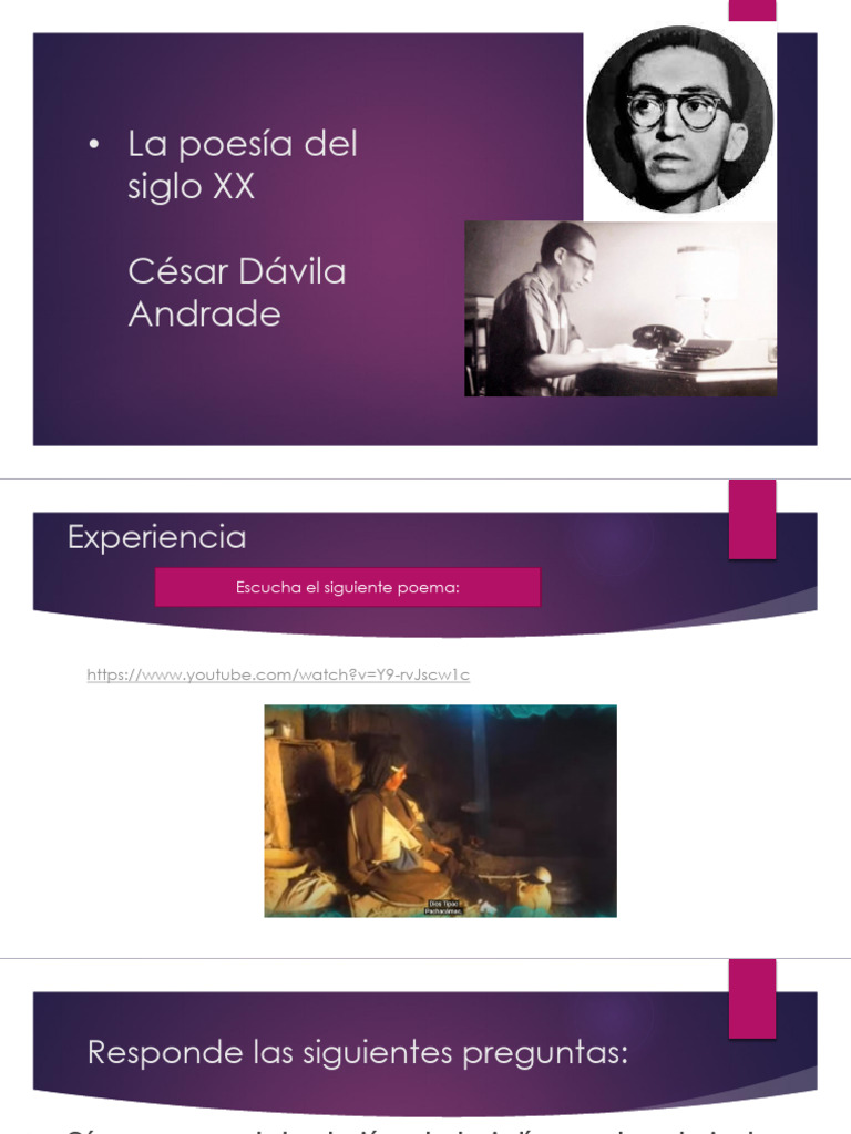 Poesía de César Dávila Andrade | PDF