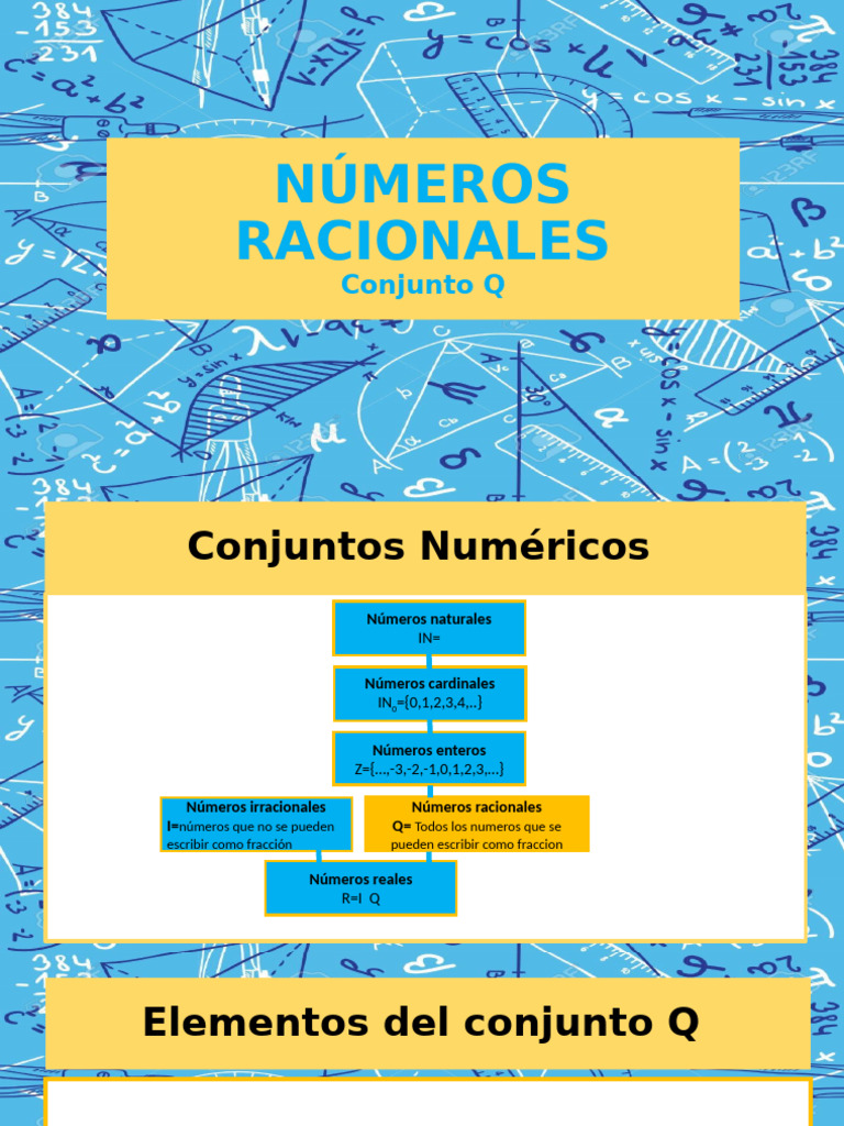 Números Racionales y Operaciones Básicas | PDF | Número racional | Números