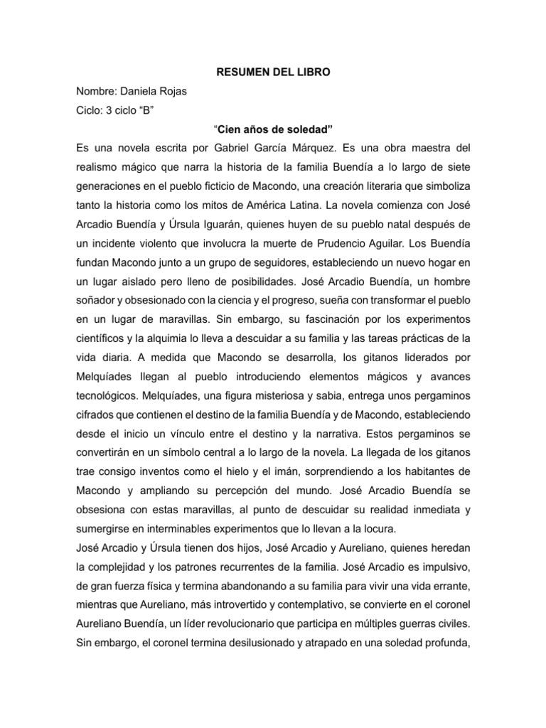 Resumen Del Libro | PDF