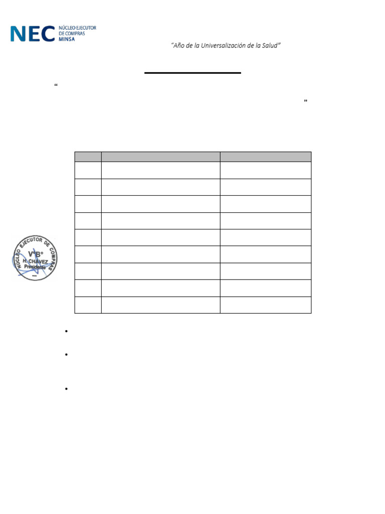 Comunicado de Ampliacion de Presentacion de Solicitudes Nec Minsa | PDF | Perú