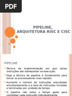 Tema 6 - Arquitetura CISC X RISC | PDF | Unidade central de ...