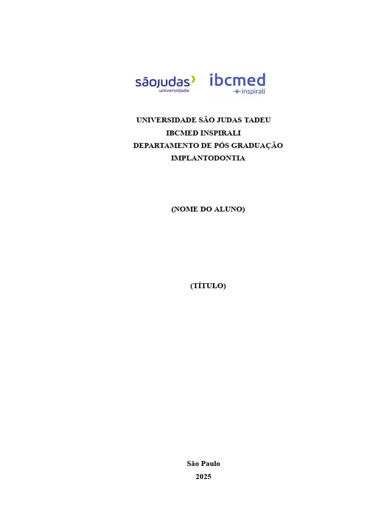 Modelo TCC | PDF | Abstract (resumo)