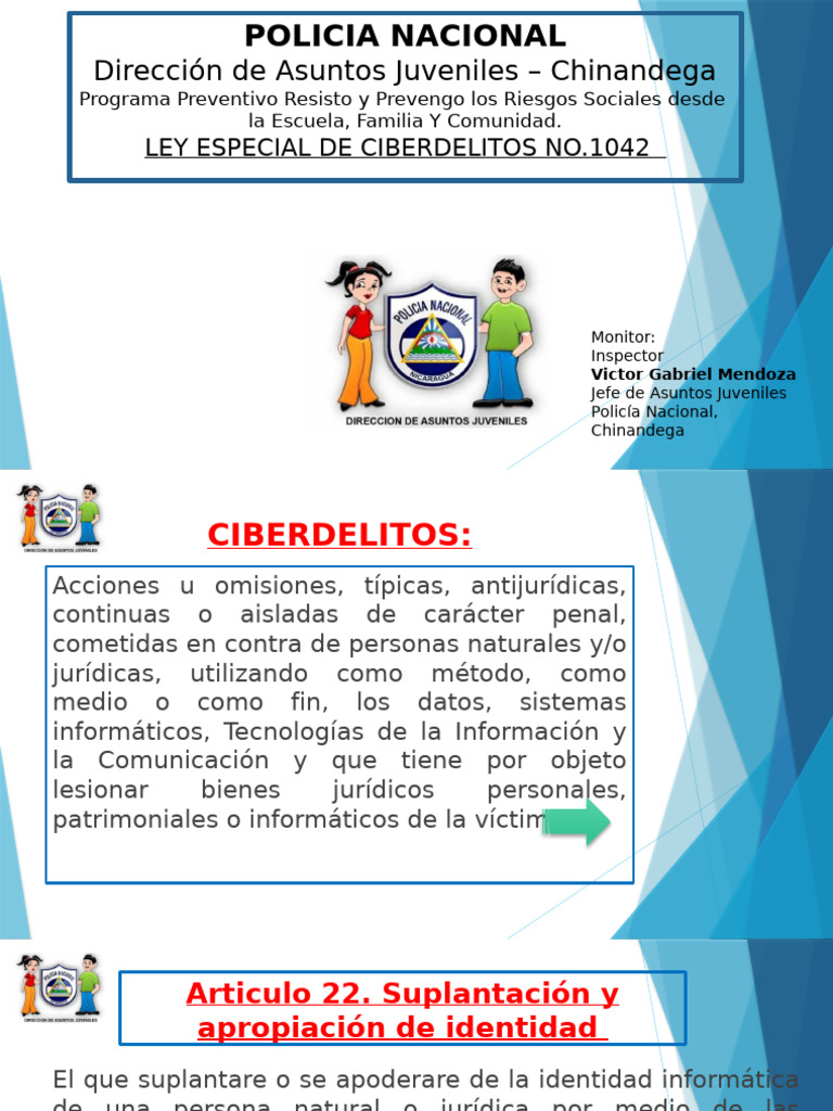 Ley Del Ciberdelito 1042 | PDF | Cibercrimen | Justicia