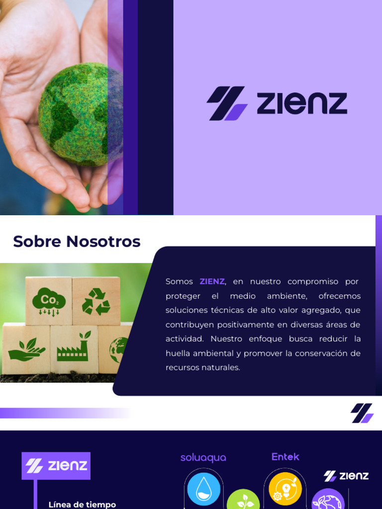Soluciones Sostenibles de ZIENZ en Ecuador | PDF | Sustentabilidad ...