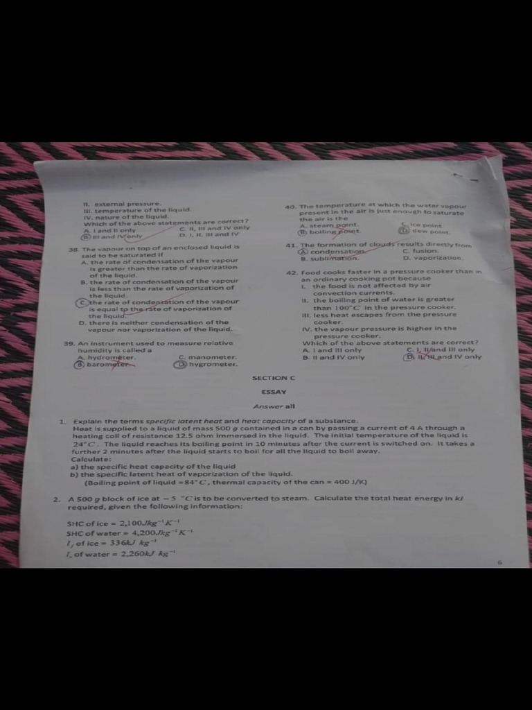 MCQ Phy - PDF - Past Question1683580759557-2 | PDF