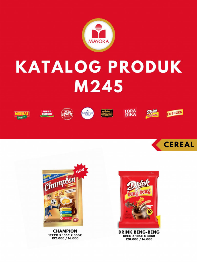 KATALOG Mayora Update | PDF