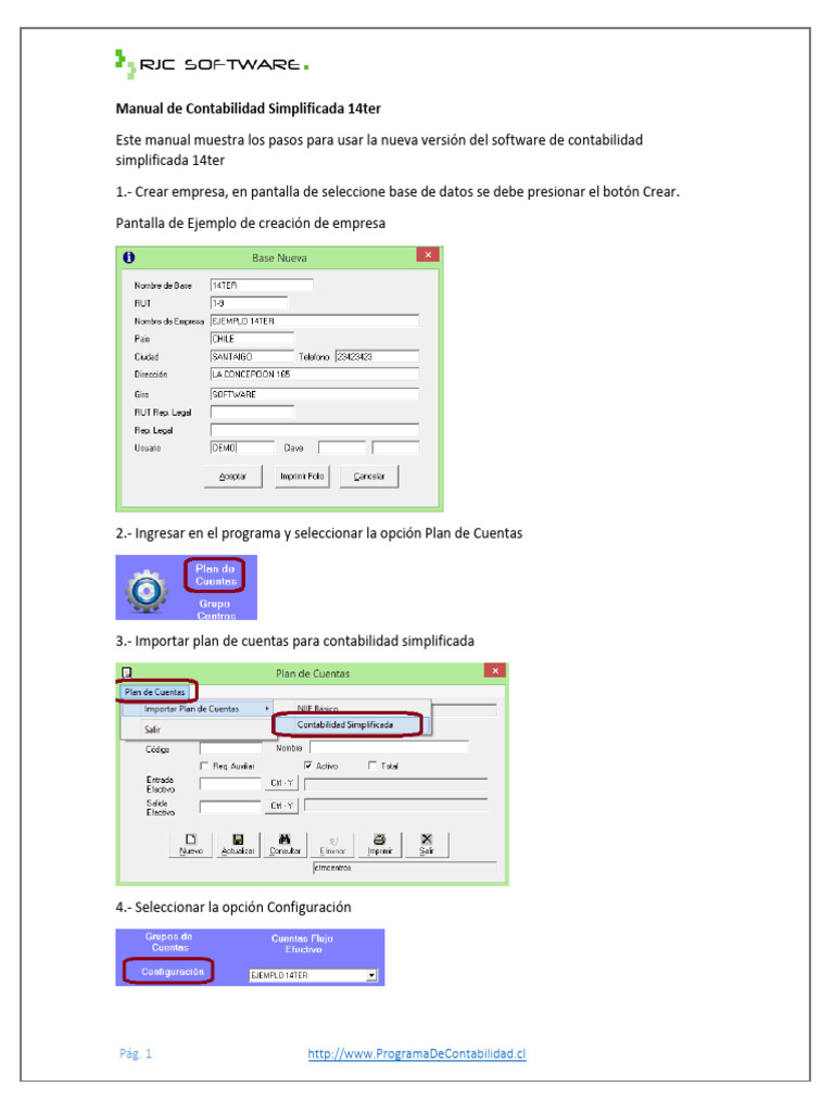 Contabilidad Simplificada | PDF