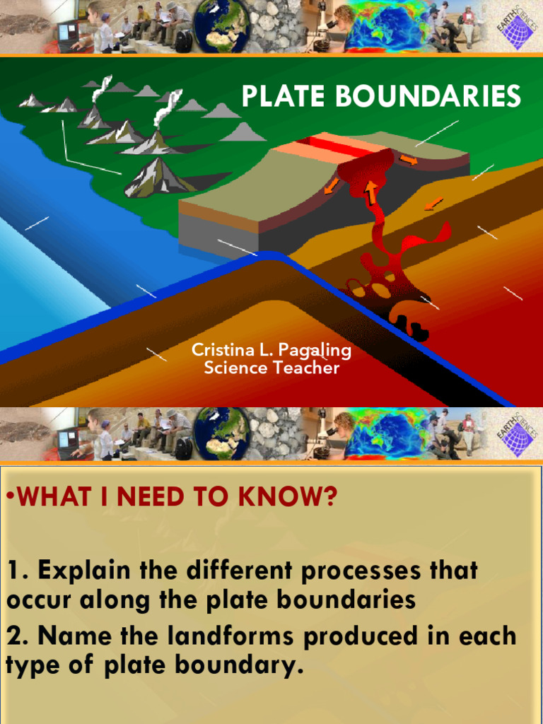 Understanding Plate Boundaries and Landforms | PDF | Plate Tectonics ...
