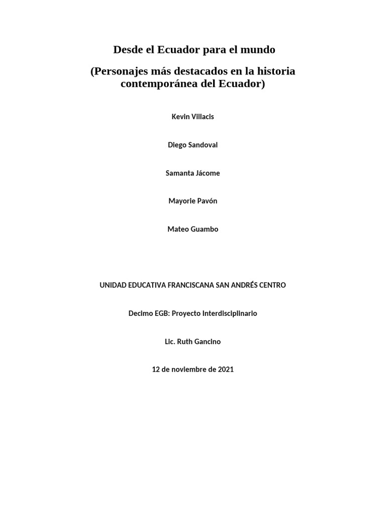 Proyecto Terminado | PDF | Sicología