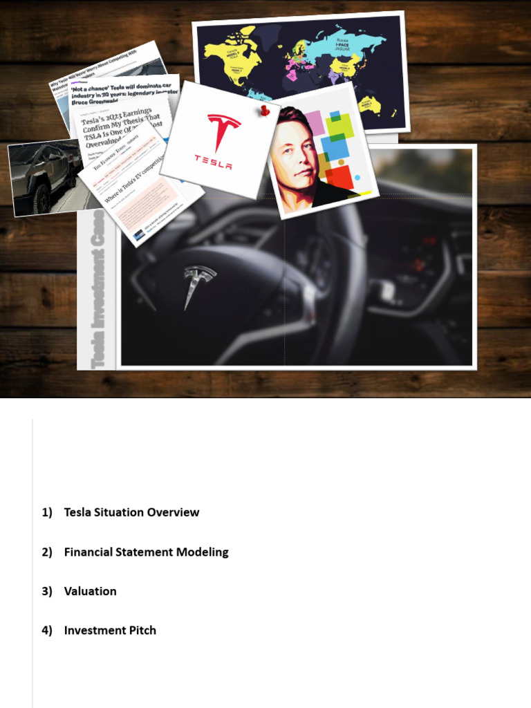 Tesla Pitchbook | PDF | Electric Vehicle | Vehicles
