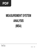 MSA (Materi Training) | PDF