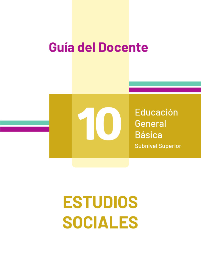 Guia Sociales 10 EGB Maya+MinEduc-web | PDF | Plan de estudios | Heurístico