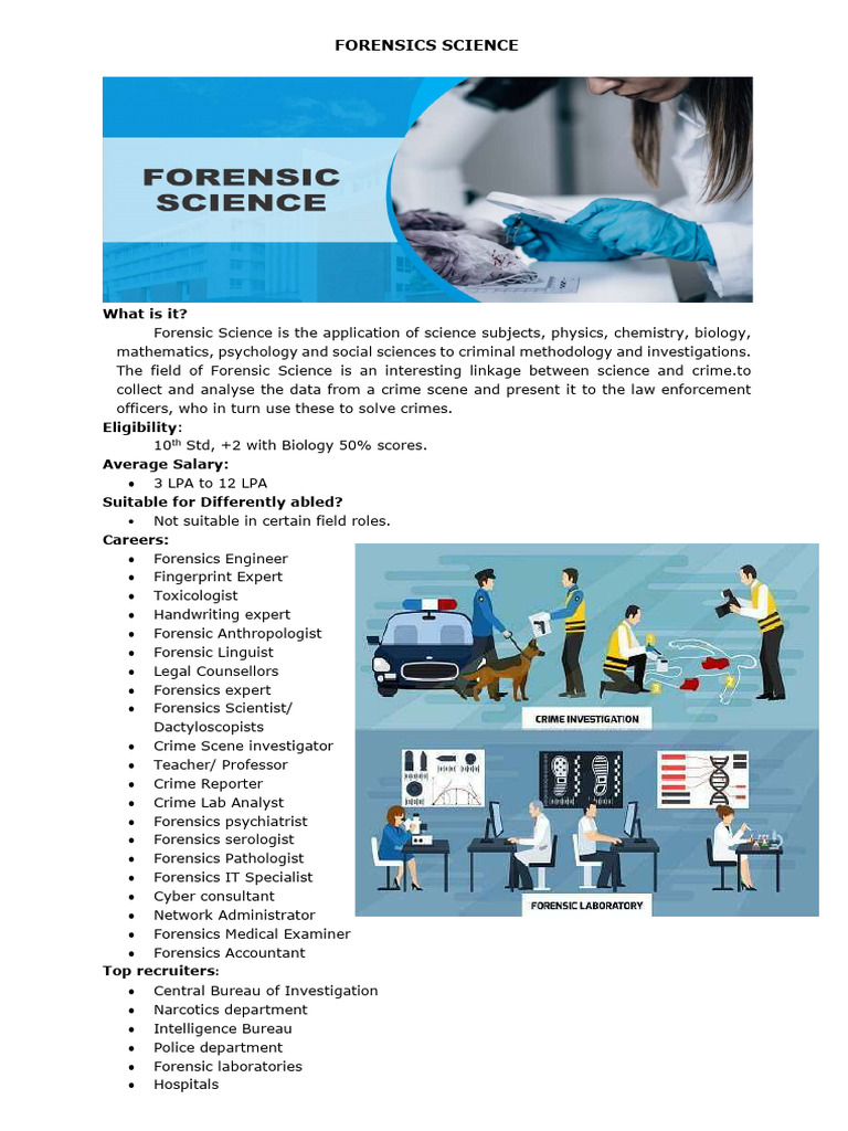 Forensic Science | PDF | Forensic Science | Science