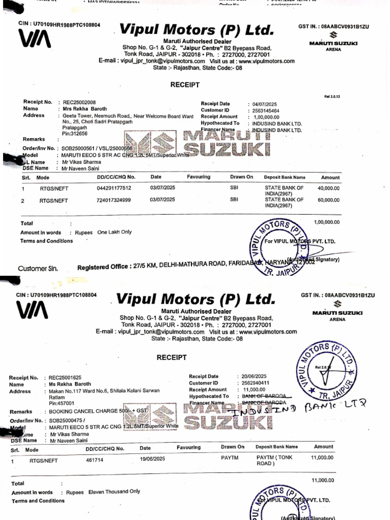 Inv - 666 Rekha Baroth | PDF
