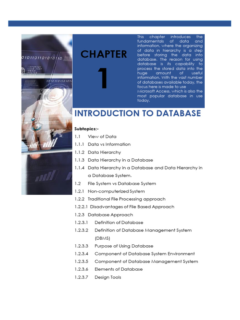 Introduction to Database Fundamentals | PDF | Databases | Information ...