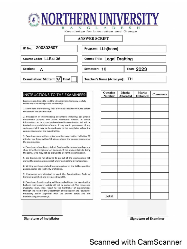 Legal Drafting | PDF