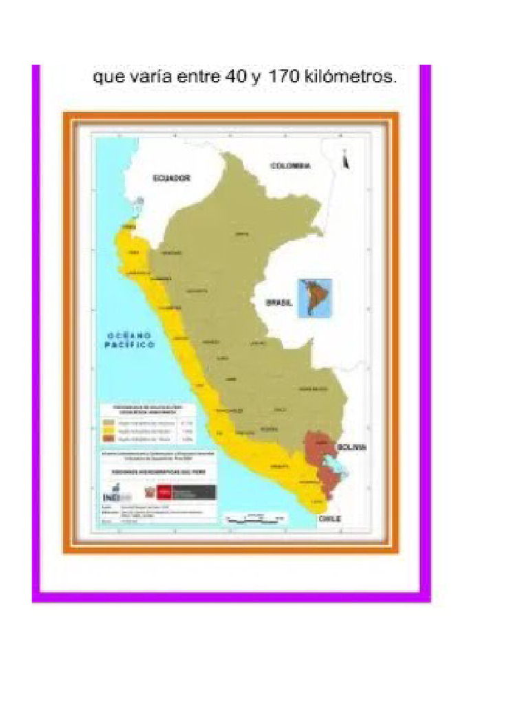 Mapa Del Peru Actual | PDF