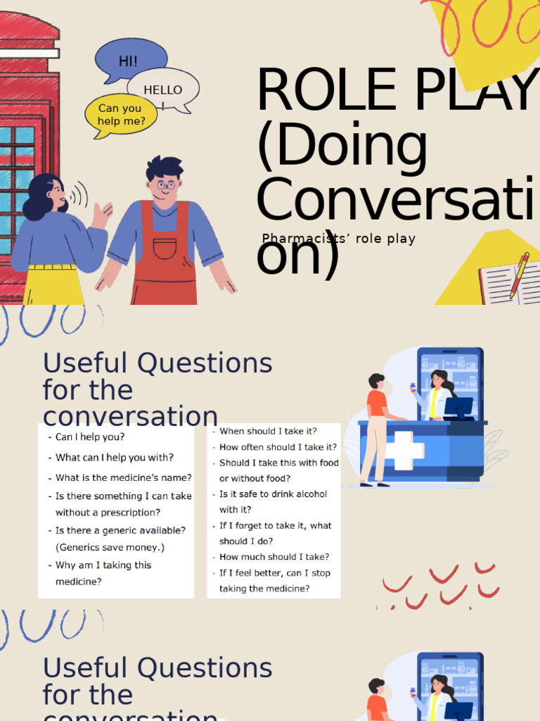 Role Play Conversation | PDF