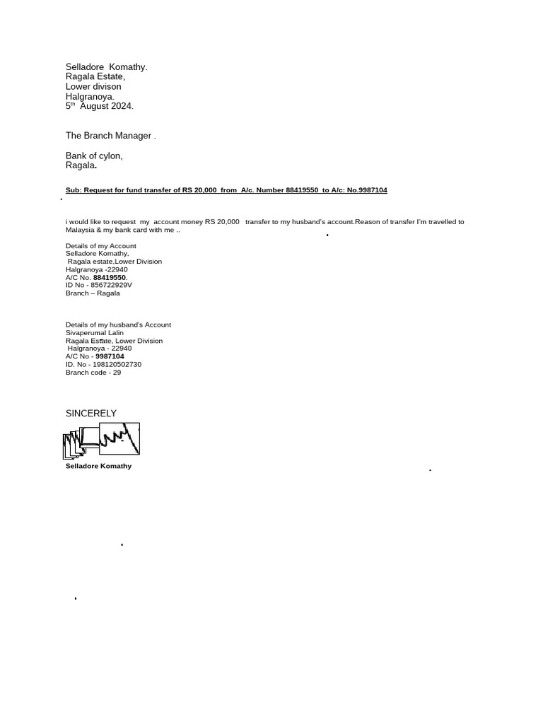 Komathy Bank | PDF