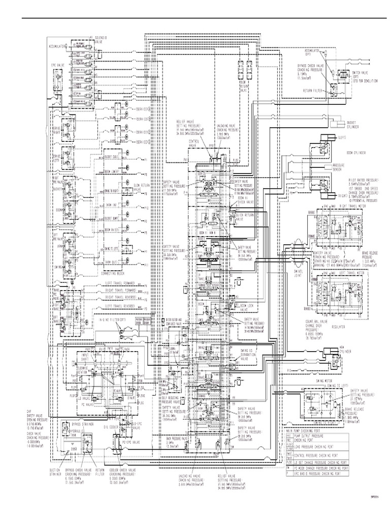 PC300 7电气液压图 | PDF