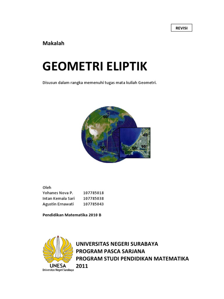 Elliptic Geometry Pdf