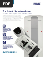 Hologic Selenia Dimension Vs 3 Dimensions | PDF | Mammography | Imaging