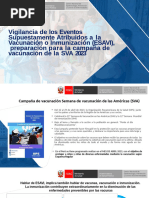 Manual ESAVI 2025: Vigilancia Vacunal | PDF | Vacunación | Vacunas