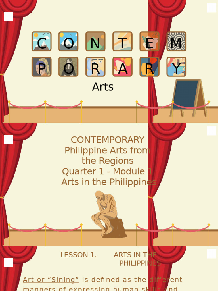 Contemporary Arts Week1 | PDF | Shape | Color