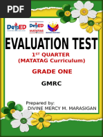GMRC Worksheet | PDF