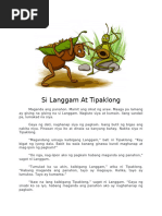 Si Langgam at Tipaklong (Pabula) | PDF
