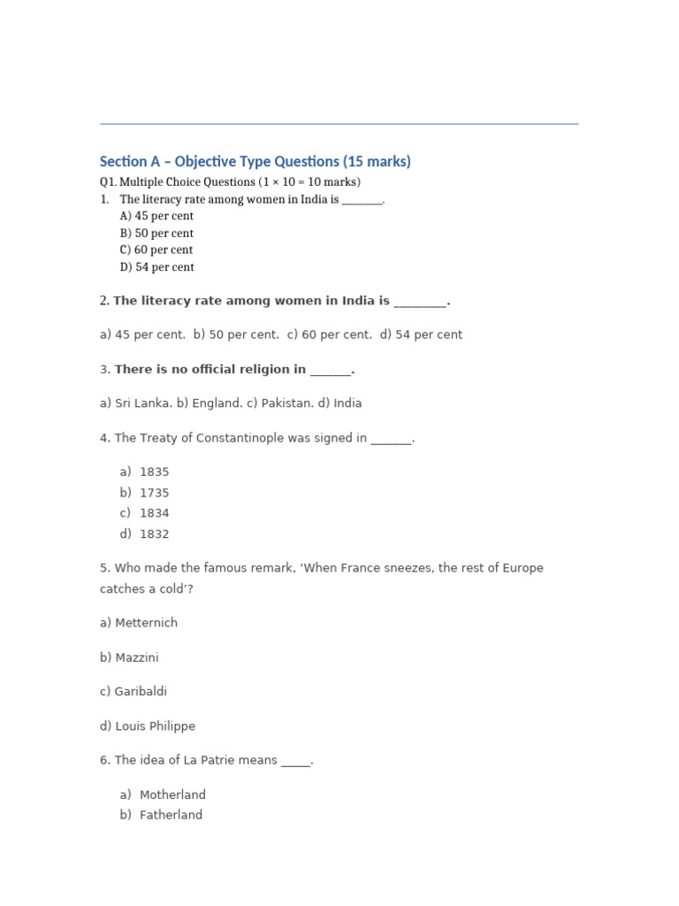Set 2, SST Class 10th | PDF