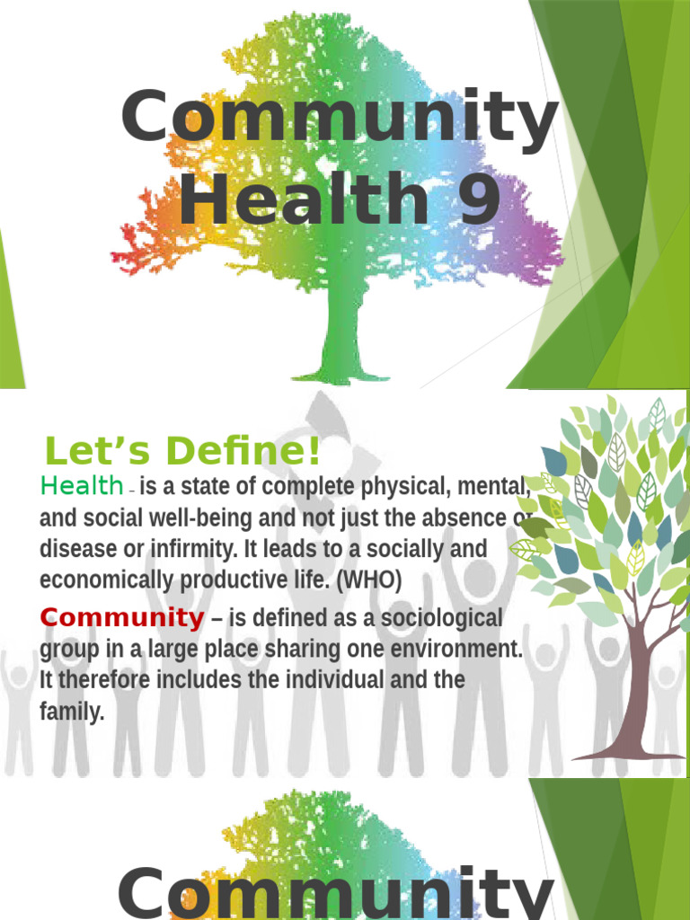Community Health For Grade 9 Lesson - Quarter 1 - Module - 1 | PDF ...
