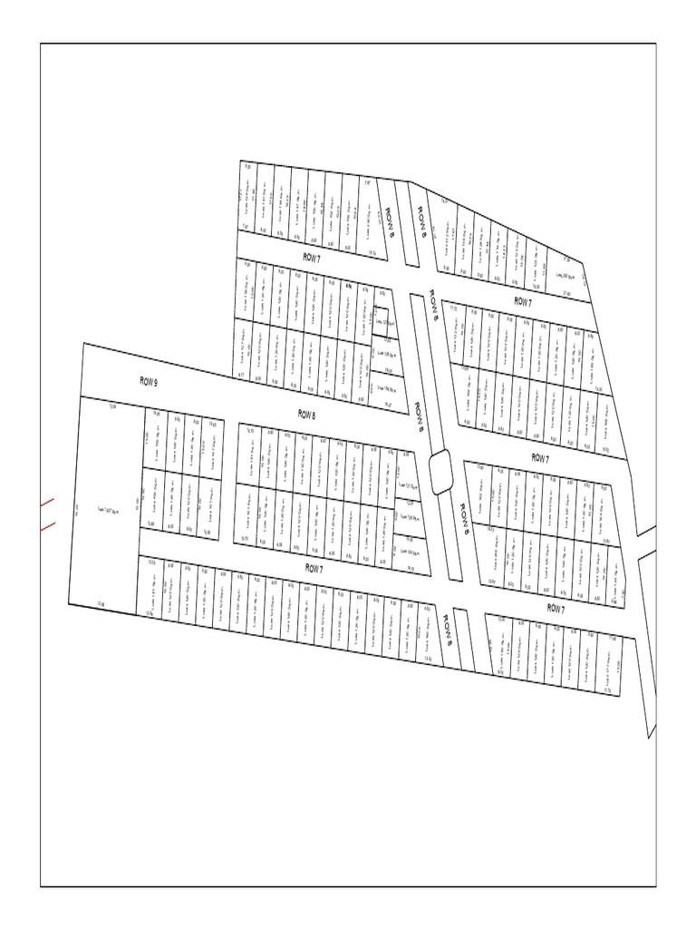 Kancil Putih Revisi Baru 07 Mare Siteplan Luasan | PDF